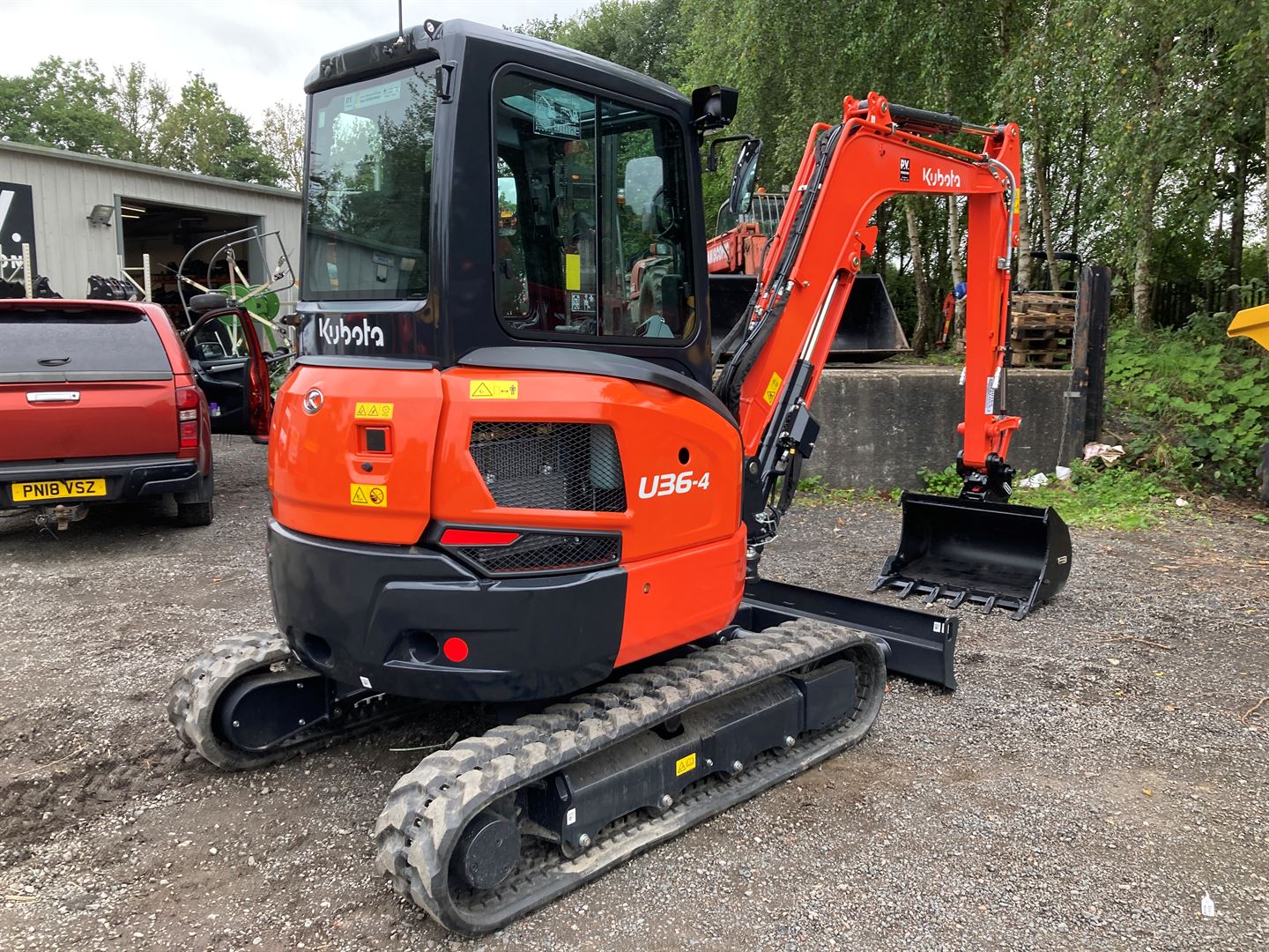 Kubota U36-4 excavator