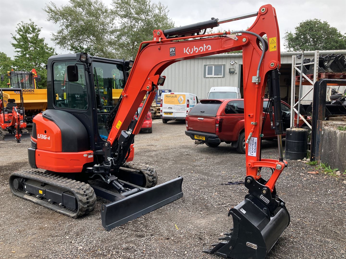 Kubota U36-4 excavator
