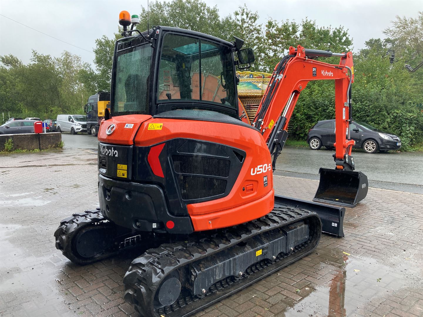 Kubota U50-5 excavator