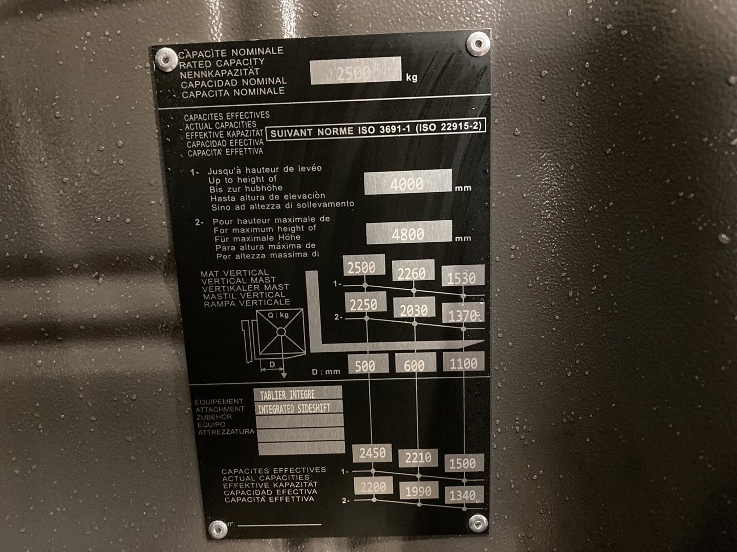 Manitou ME 425C forklift