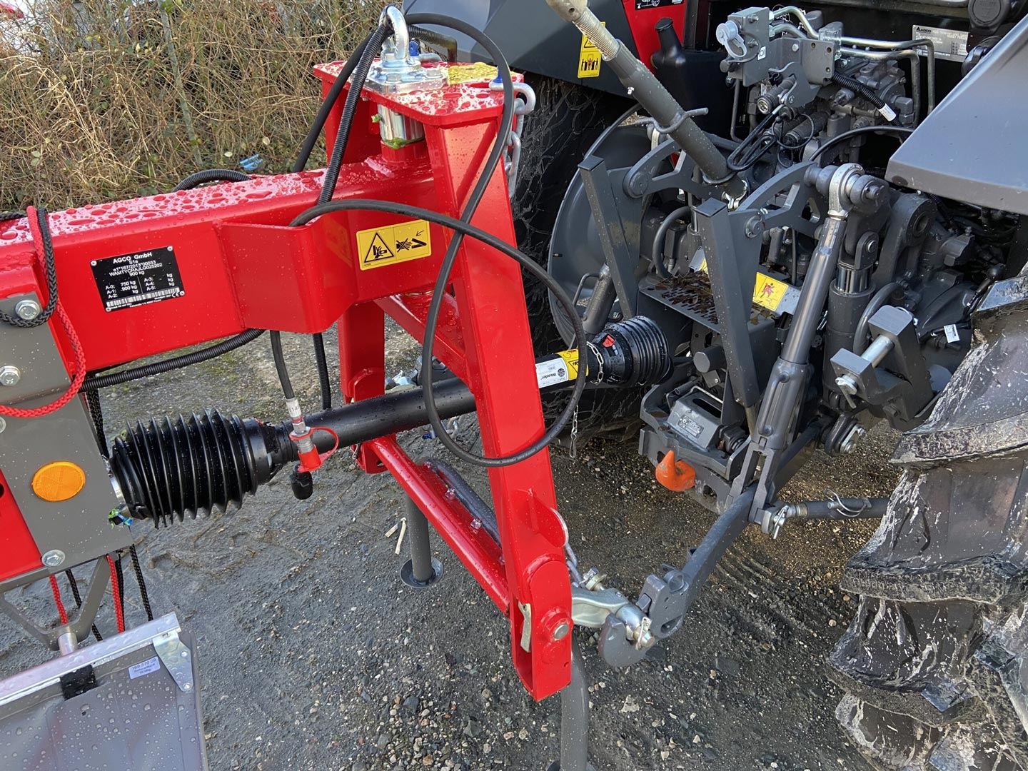 Massey Ferguson RK 662 twin rotor rake