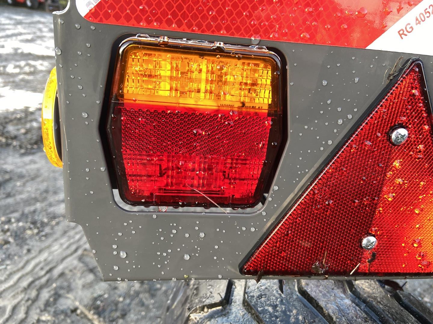 Massey Ferguson RK 662 twin rotor rake