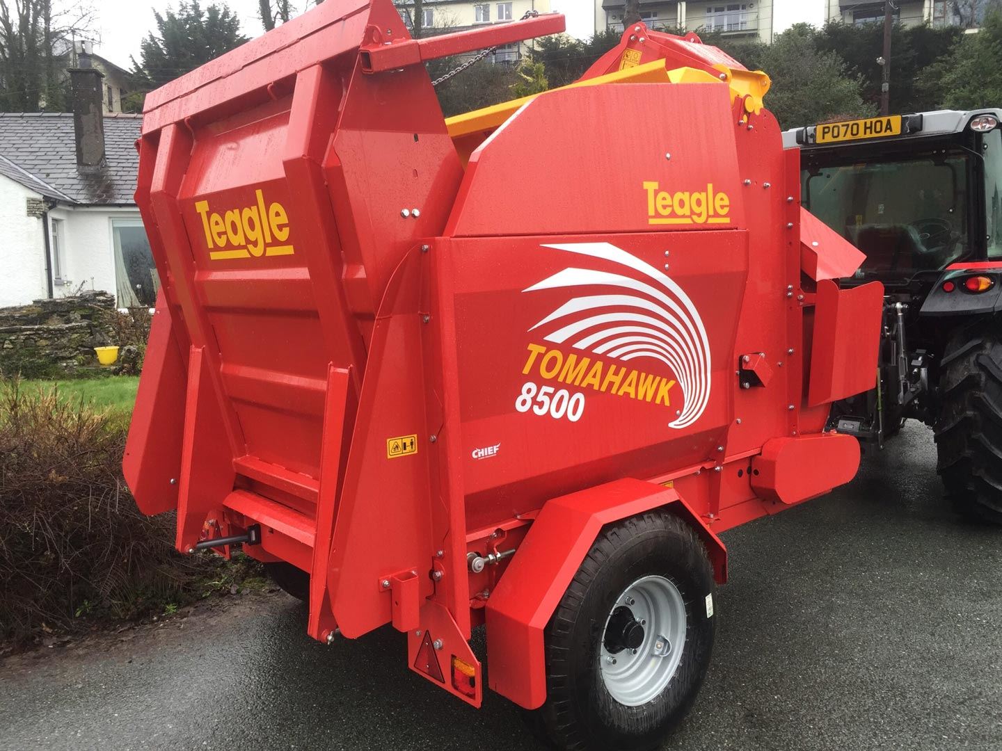 Teagle Tomahawk 8500 straw chopper