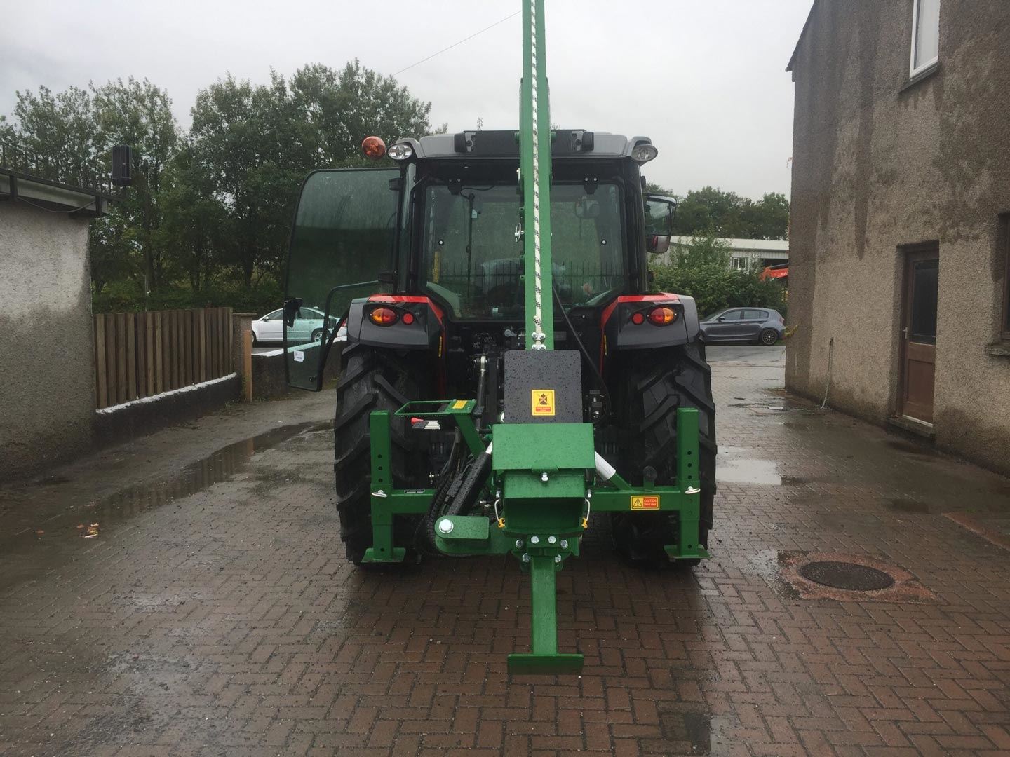 Wrag Basic XL tractor post knocker