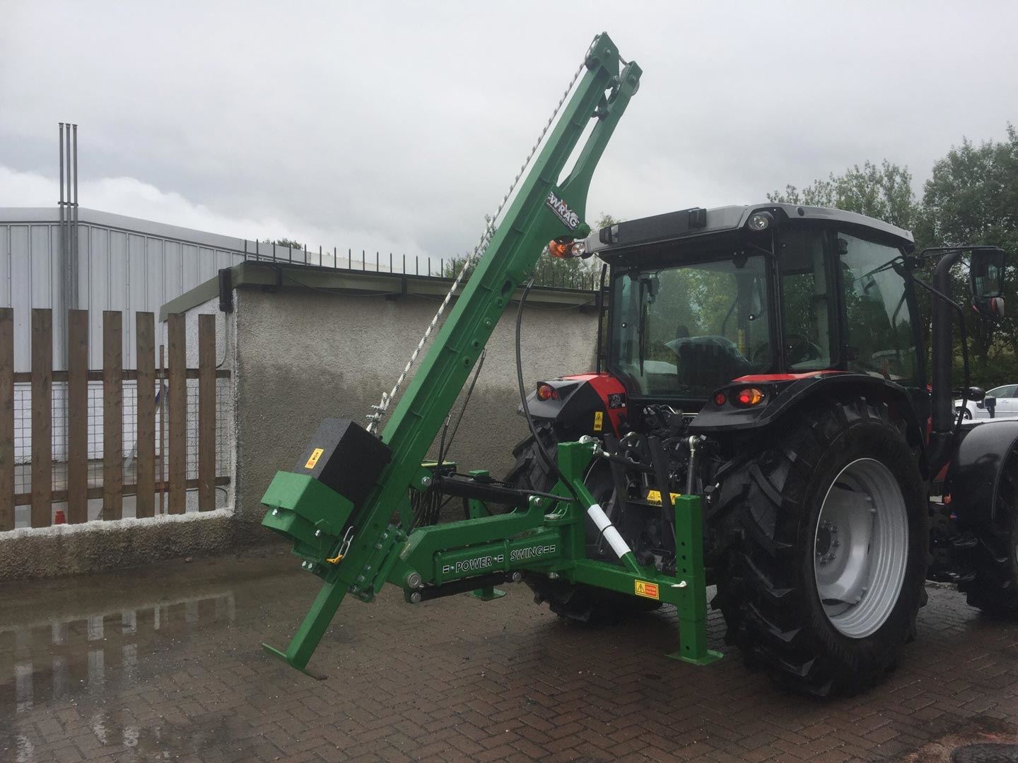 Wrag Basic XL tractor post knocker